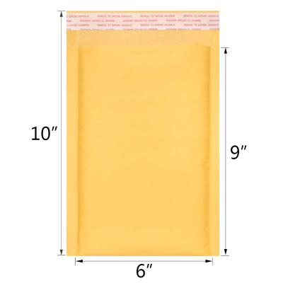 China Custom Logo Kraft Bubble Mailer Shipping Envelope In-Stock Eco-Friendly Paper Bag Packaging Mailing Bag for sale
