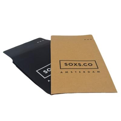 China Customized Kraft Envelope Paper Bag 100% Recyclable Mailer Clothing Packaging Bag Shipping Storage Bags for sale