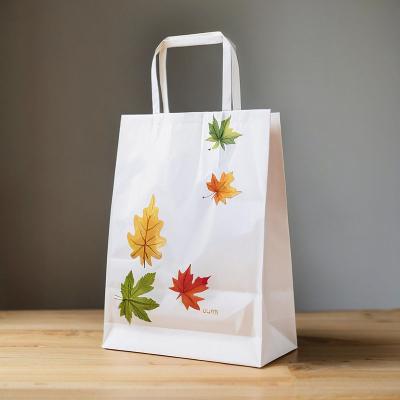 China Robust & Reusable Kraft Paper Bag With Custom Logo Printing Eco-Friendly Top Handle Design Versatile Strong Packaging Solution for sale