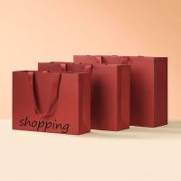 China Advanced Custom Logo Happy Birthday Gift Packaging Paper Bags For Small Business for sale