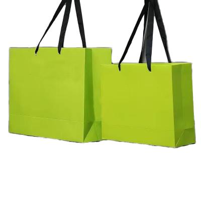China Custom Logo Handmade Colorful Luxury Art Paper Shopping Gift Bags With Lamination And Ribbon Handle For Gifts And Jewelry for sale
