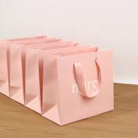 China Personalized Gift Bags Paper With Your Own Logo Design For Fashion Accessories Packaging for sale