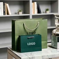China High-End Luxury Jewelry Gift Packaging Bags With Custom Logo Printing And Handbag Paper Bag Options for sale
