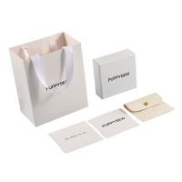China Custom Logo Handmade Smooth Kraft Shopping Bag For Luxury Jewelry Gift Packaging Exclusive Paper Container for sale