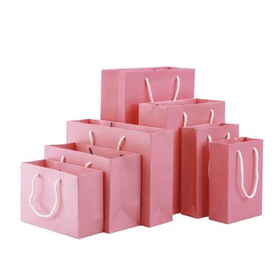 China Recycled Take Away Food Packaging Shopping Brown Kraft Paper Bag With Twisted Flat Handles for sale