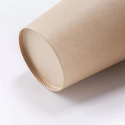 China Custom Printed Disposable Kraft Paper Cups With Lids For Take-Away Food Packaging-Use Lunch Boxes Salad Bowls Soup Coffee Cups for sale