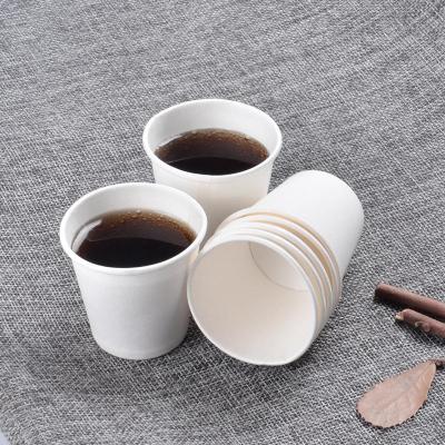China Custom Printed Disposable Kraft Paper Cups With Lids For Take-Away Food Packaging-Use Lunch Boxes Salad Bowls Soup Coffee Cups for sale