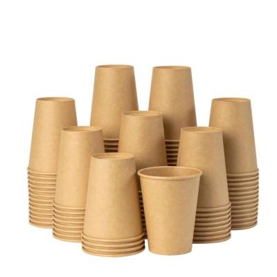 China Water-Based Coating Disposable Paper Coffee Cup With Lid And Sleeve For Hot Cold Drinks for sale