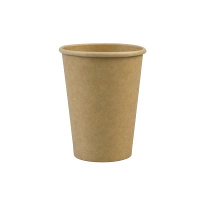 China Disposable Wholesale Colorful Custom Logo Printed Pe Coated Kraft Hot Drink Double Wall Paper Coffee Cups For Hot Drink for sale