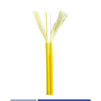 China Single Mode Zipcord Fiber Optic Cable G652D LSZH 2.0mm for Indoor Data Center and LAN Applications for sale