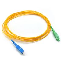 China SC/UPC-SC/APC Simplex Fiber Optic Patch Cord 2.0mm LSZH Jacket Single Mode OS2 9/125μm for sale