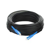 China Singlemode FTTH Drop Patch Cord SC UPC G657A1 Simplex LSZH 3m with 2.0×3.0mm Diameter for sale