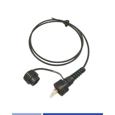 China ODVA Outdoor Fiber Patch Cable Multimode OM1 LC-LC Duplex 5.0mm Diameter with IP67/IP68 Waterproof Rating for sale