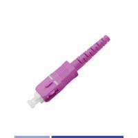 China OM4 Multimode SC UPC Fiber Optic Connector 2.0mm Simplex with ≤0.25dB Insertion Loss for Data Centers for sale