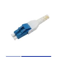 China Uniboot LC/UPC Single Mode Duplex 3.0mm Fiber Optic Connector with ≤0.3dB Insertion Loss and UL94-V0 Rating for sale