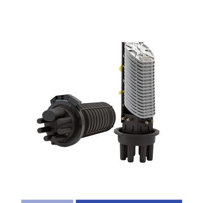 China 288 Core Dome Fiber Optic Splice Closure 288F Capacity with 18 Trays and Φ230×440mm Dimensions for Outdoor Installation for sale