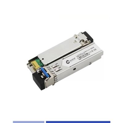 China 1000BASE-LX SFP Optical Transceiver 1.25Gbps Single-Mode LC 1310nm 20KM Distance for sale
