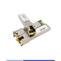 China 10GBASE-T SFP+ Copper Transceiver RJ45 10Gbps 30m Network Module for Data Centers for sale