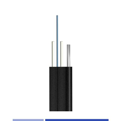 China LSZH Outdoor Fiber Optic Drop Cable 2 Fiber G657A1 Singlemode 2.0x3.0mm with 0.36dB/km Attenuation for sale