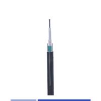 China 6 Fiber Outdoor Armored Fiber Optic Cable OS2 Singlemode G652D 7.0-8.0mm PE Jacket for sale