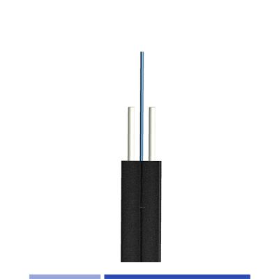 China Bow Type 2 Fiber Optic Drop Cable 9/125 SMF G657A1 LSZH 2.0x3.0mm for FTTH Indoor Applications for sale