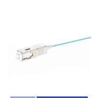 China SC/UPC Multimode OM3 50/125μm Fiber Optic Pigtail with 0.9mm LSZH Jacket for Data Center and Telecom Networks for sale