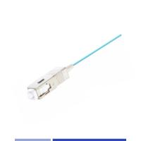 China SC/UPC Multimode OM3 50/125μm Fiber Optic Pigtail with 0.9mm LSZH Jacket for Data Center and Telecom Networks for sale
