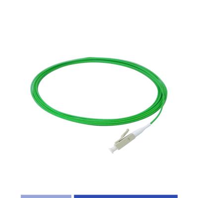 China LC/UPC Multimode OM5 50/125μm Fiber Optic Pigtail with 0.9mm LSZH Jacket and ≤0.3dB Insertion Loss for sale