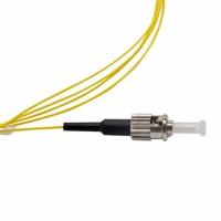 China ST/UPC Single Mode Fiber Optic Pigtail 9/125μm LSZH 1m with ≤0.3dB Insertion Loss and ≥50dB Return Loss for sale