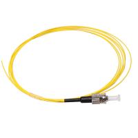 China ST/UPC Single Mode Fiber Optic Pigtail 9/125μm LSZH 1m with ≤0.3dB Insertion Loss and ≥50dB Return Loss for sale