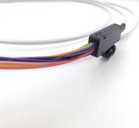 China 6-Fiber SC UPC Singlemode Ribbon Pigtail Kit with 0.9mm LSZH Jacket and ≤0.3dB Insertion Loss for High-Density Networks for sale