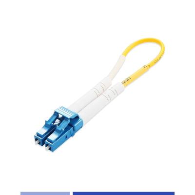 China LC UPC Singlemode Fiber Optic testing Loopback Cable for sale