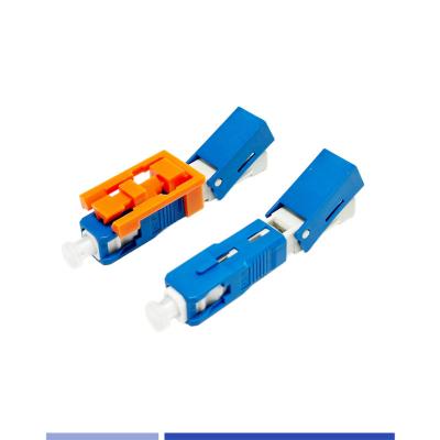 China SC UPC Fiber Optic Fast Connector Singlemode for FTTx - 0.5dB Max Insertion Loss, -40dB Return Loss for sale