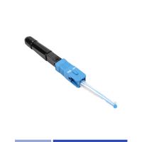 China Fusion Splice SC UPC Fast Connector Singlemode Fiber Quick Connector with ≤0.5dB Insertion Loss and -40dB Return Loss for sale
