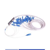 China Mini Module PLC Splitter SC/UPC 1x16 Singlemode 900μm with ≤4.1dB Insertion Loss for FTTH Networks for sale