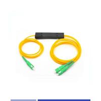 China High Accuracy 1x2 PLC Fiber Splitter ABS Module SC/APC Singlemode 2.0mm with 1260-1650nm Wavelength for sale