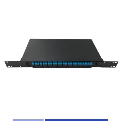 China 24 Port SC Duplex Fiber Optic Patch Panel 1U 19