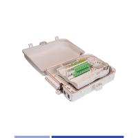 China 24 Port Fiber Optic Distribution Box SC Simplex ABS Plastic 350x340x120mm for FTTx Networks for sale