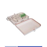 China 24-Port Fiber Optic Distribution Box with SC/APC Adapters, 260×320×90mm ABS Enclosure for FTTx Networks for sale
