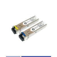 China BIDI Gigabit Optical Transceiver 1.25Gbps 40km Single Fiber SFP Module with LC Connector for sale