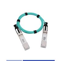China 40G QSFP+ Active Optical Cable AOC OM3 1-300m LSZH Aqua 40Gbps Data Center for sale