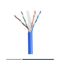 China 23AWG Solid Copper UTP Cat6A Cable 500MHz 305m LSZH Jacket for 10G Ethernet Networks for sale