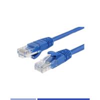 China UTP 24AWG Stranded Cat6 Patch Cord 1m Blue - 250MHz Bandwidth Gigabit Ethernet Cable for sale