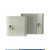 China 24 Port Fiber Wall Box Metal Enclosure 350×350×80mm with LC/SC Adapter for 24 Core Termination for sale