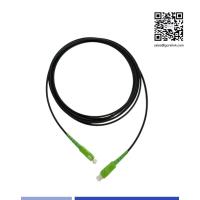 China Outdoor Armored Fiber Optic Patch Cord SC/APC-SC/APC 3.0mm G657A2 Singlemode 3m with UV Jacket for sale