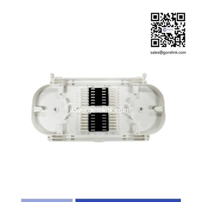China 24 Fiber Splice Tray Grey for Fiber Network Organization and Protection for sale