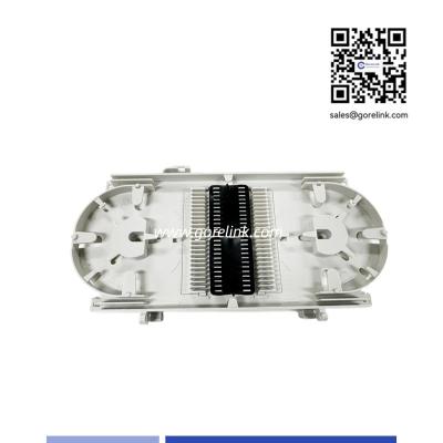 China 48 Fiber Splice Tray Grey for Fiber Network Organization and Protection for sale
