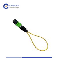 China 12 Fiber MPO/APC Singlemode Fiber Loopback Module for QSFP testing for sale