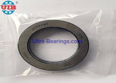 China Axial Precision 51111 Ball Bearing Press Steel High Speed Thrust Load for sale