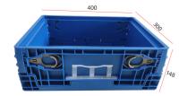 China VDA KLT-F4147 Plastic Boxes Thicken Box KLT 4147 Logistics Boxes Plastic Turnover Boxes for sale